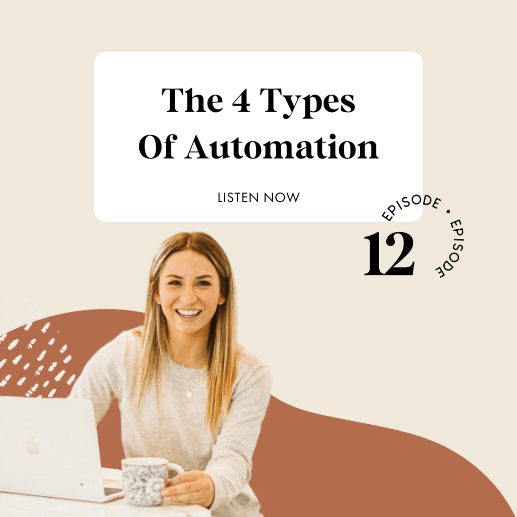 The 4 Types Of Automation IG Static Graphic - SystemsUp